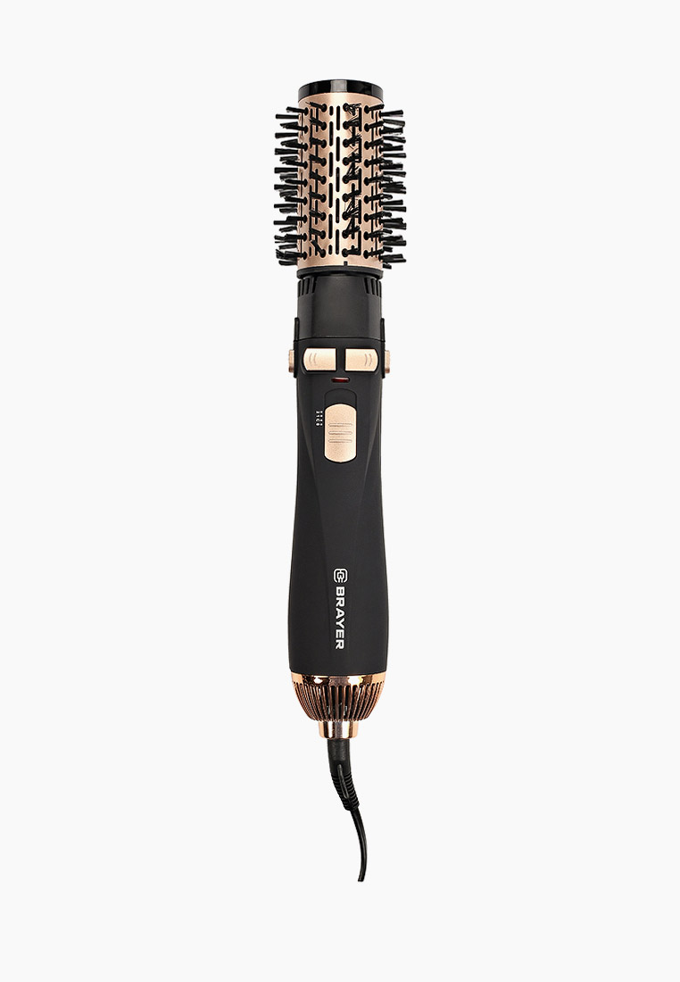 Фен-щетка Brayer в виде щетки, цвет: черный, MP002XU04RT2 — купить в ...