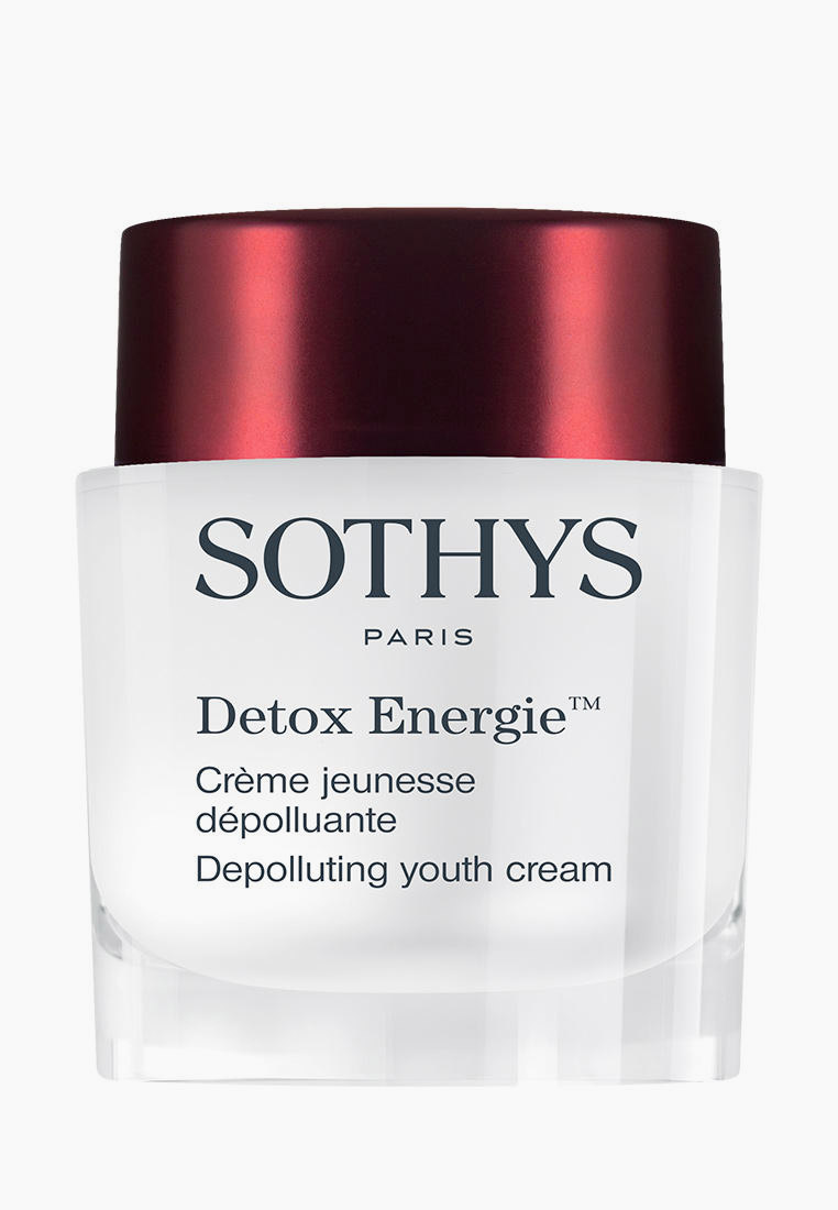Крем для лица Sothys Омолаживающий энергонасыщающий детокс-крем ...