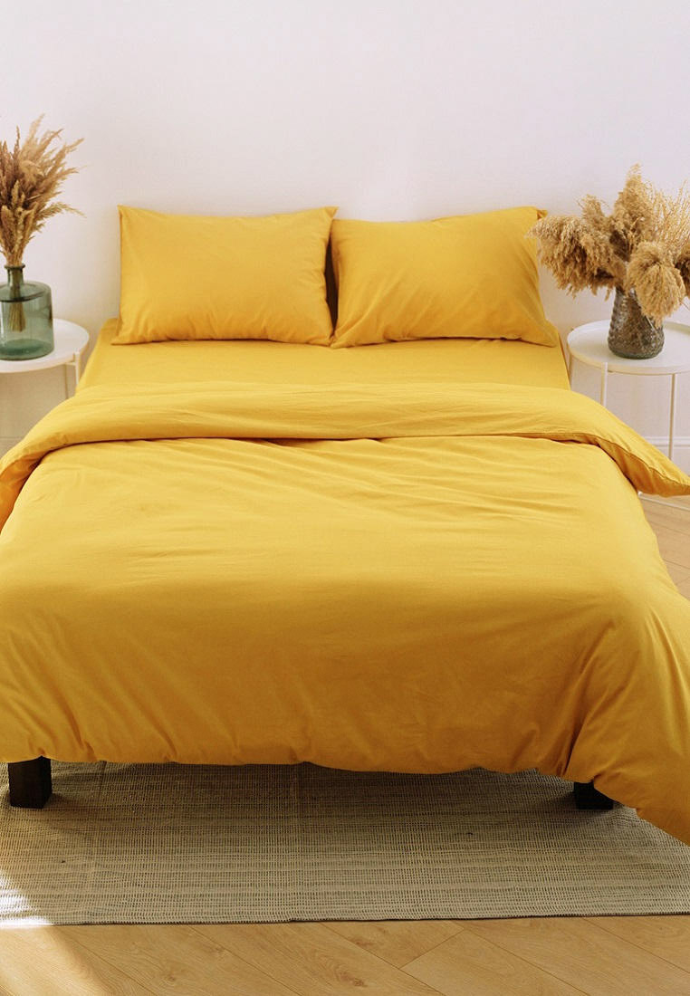 Постельное белье Евро Uniqcute, цвет: желтый, MP002XU05F3V — купить в ...