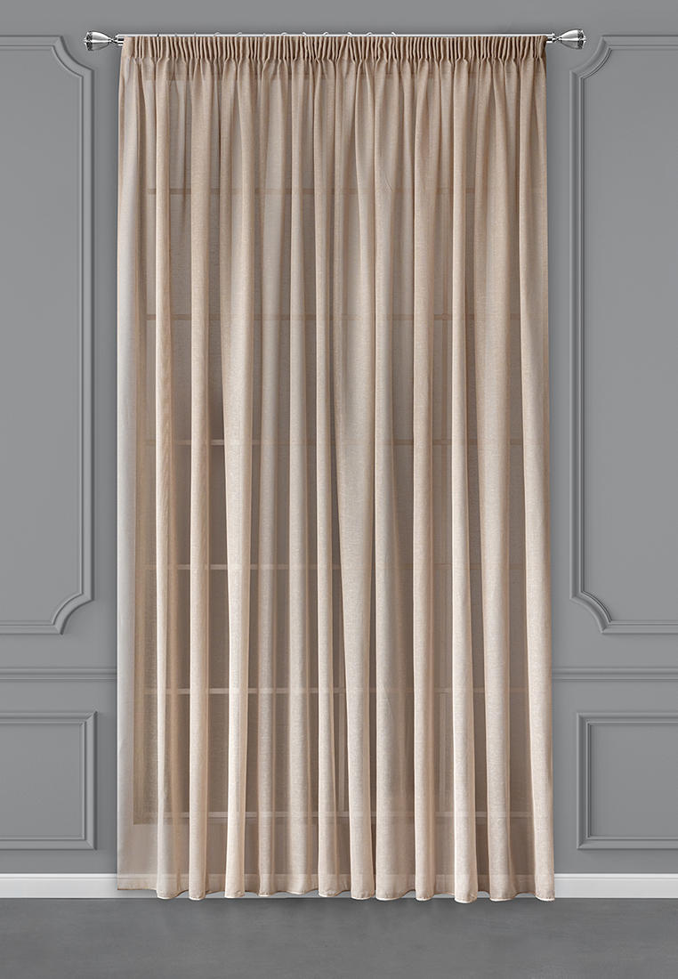 Штора Daily by T 400x270 - 1 шт, Эмилия, цвет: бежевый, MP002XU087GQ ...