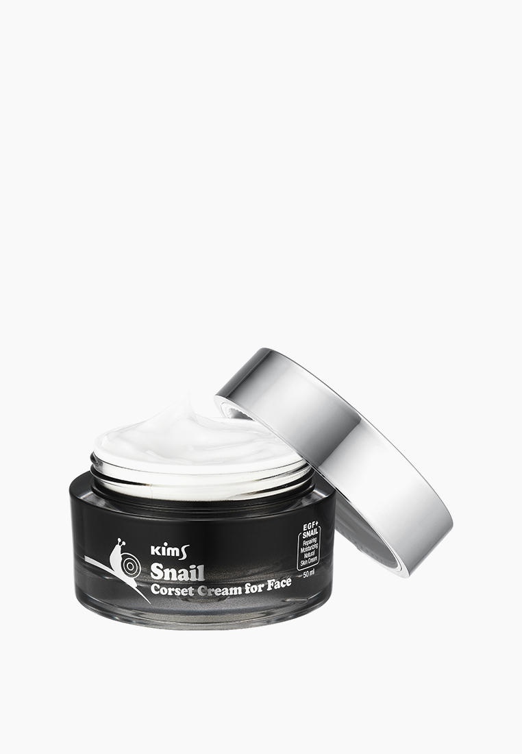 Крем для лица Kims Snail Corset Cream for Face, 50 мл, цвет: прозрачный ...