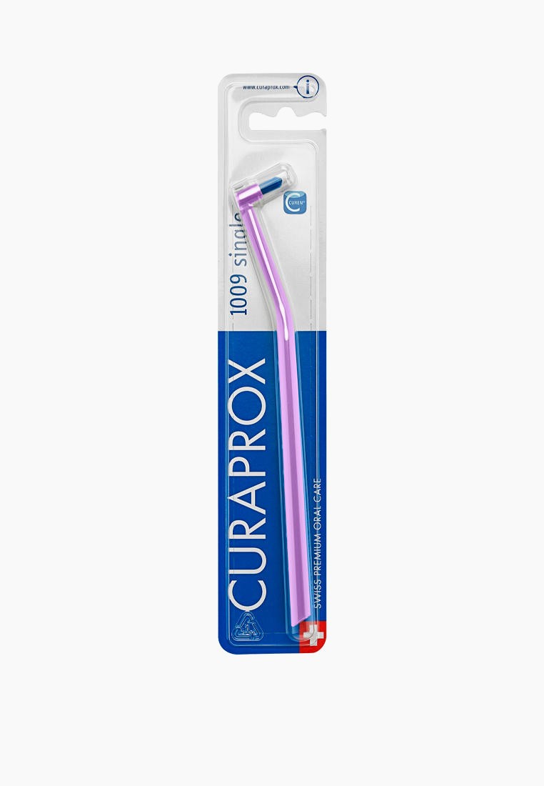 Зубная щетка Curaprox монопучковая, при ортодонтических конструкциях ...