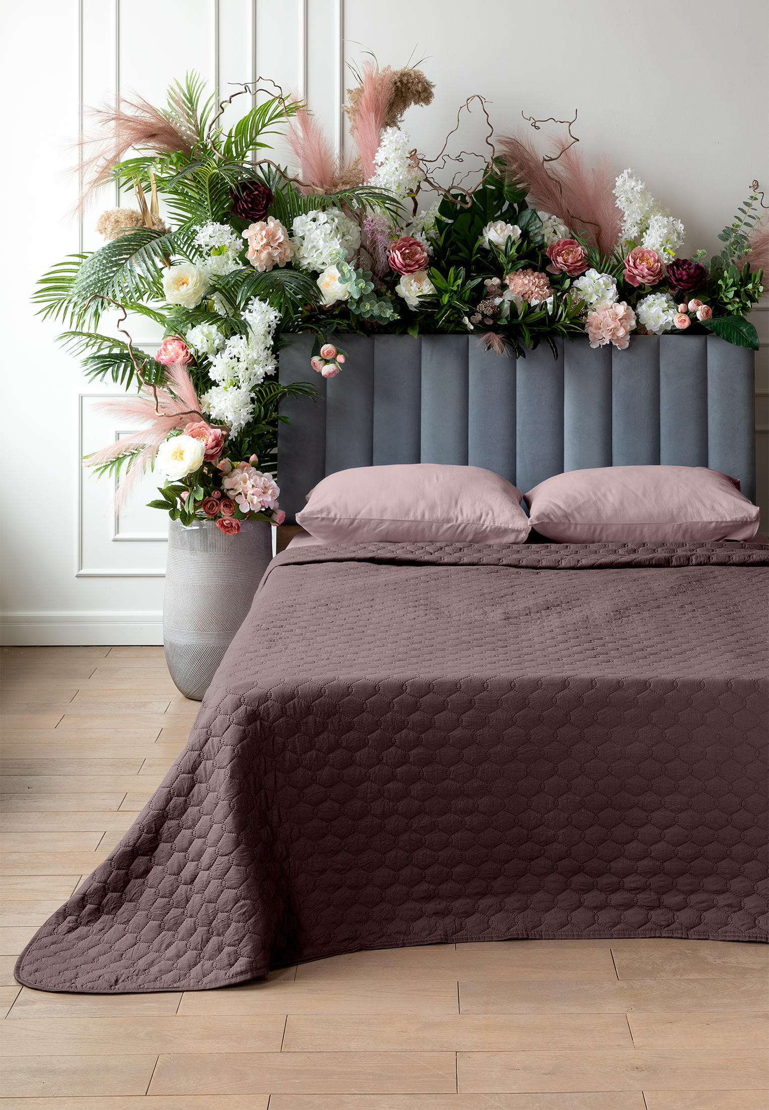 Покрывало Mia Cara 210х240 Stella plum, цвет: бордовый, MP002XU0D9C1 ...