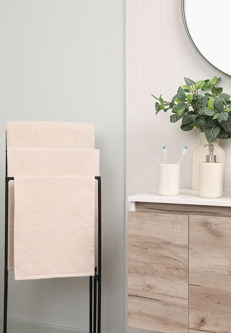 Полотенце 21maison Lamoda Exclusive, цвет: бежевый, MP002XU0D9TN ...