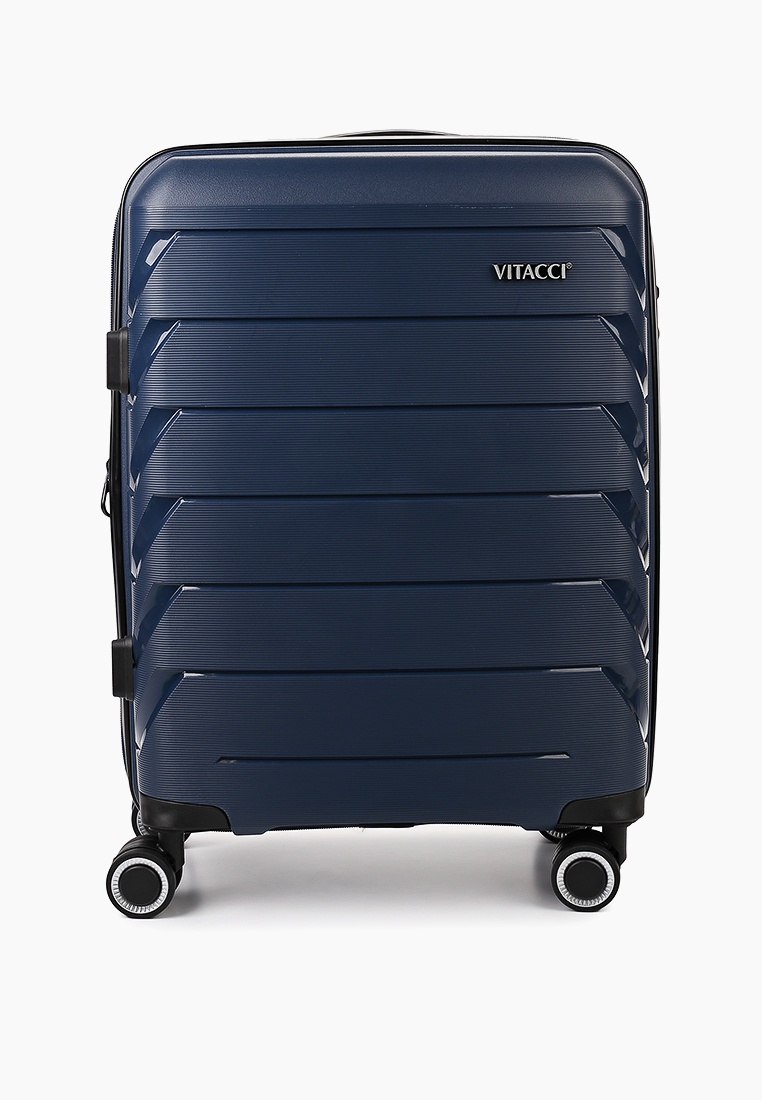 Чемодан Vitacci, цвет: синий, MP002XU0DANJ — купить в интернет-магазине ...