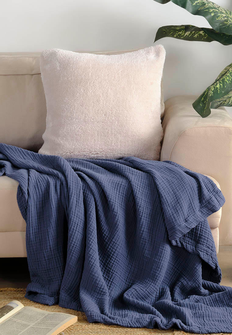 Плед Moye Home 170х130, цвет: синий, MP002XU0DEJB — купить в интернет ...