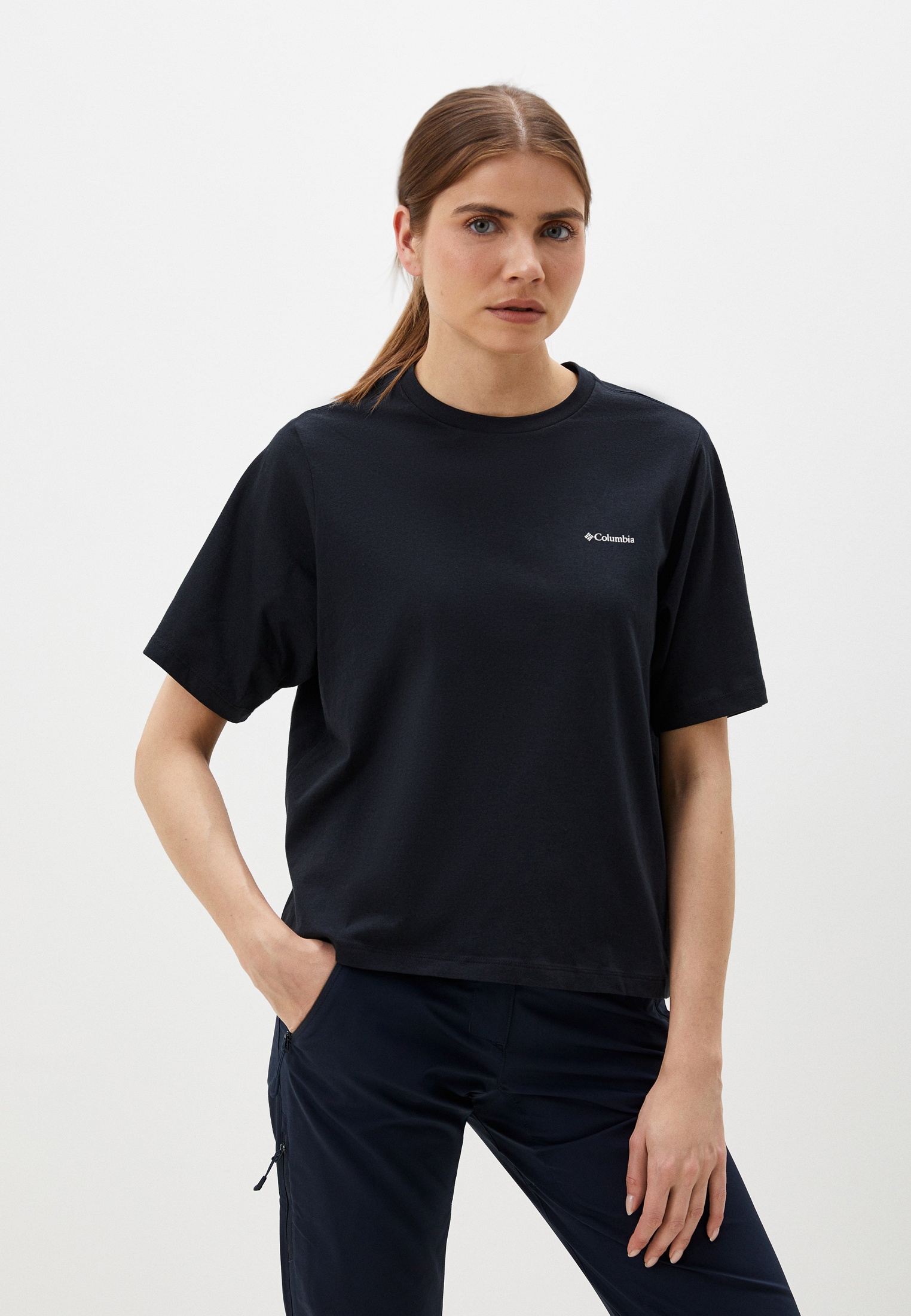 Футболка Columbia North Cascades, цвет: черный, MP002XW00818 — купить в ...