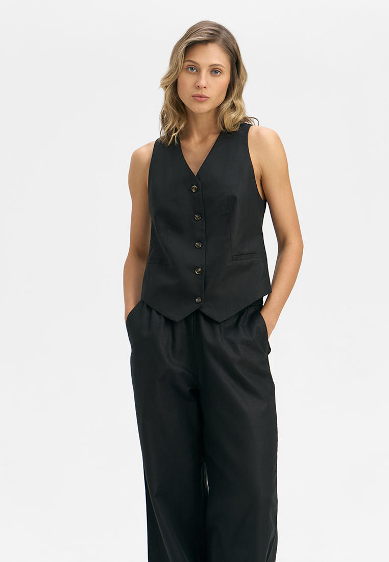 Жилет Urban Tiger Linen, цвет: черный, MP002XW00973 — купить в интернет ...