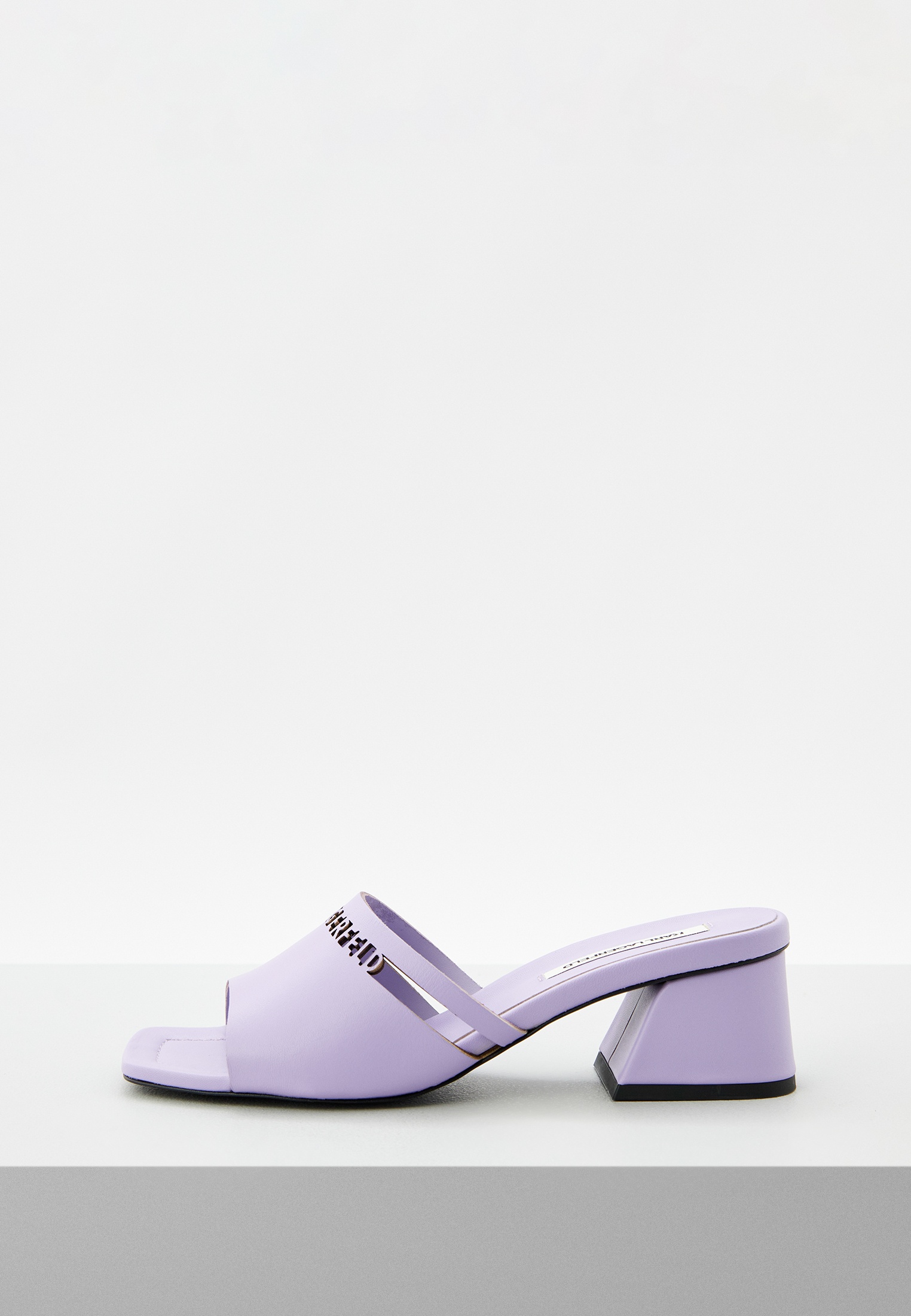 Сабо Karl Lagerfeld Lamoda Exclusive, цвет: фиолетовый, MP002XW009IS ...