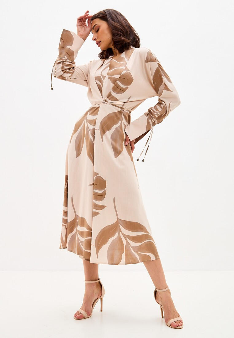 Платье Noele Boutique Transformer, цвет: бежевый, MP002XW00AOX — купить ...