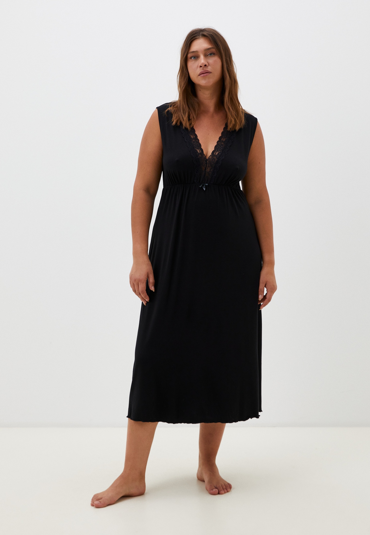 Платье домашнее Miata, цвет: черный, MP002XW00E1S — купить в интернет ...