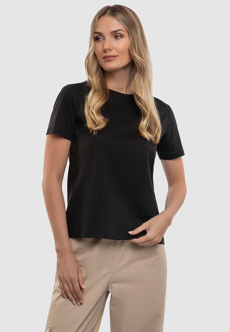 Футболка Kanzler Slim fit, цвет: черный, MP002XW00IS7 — купить в ...