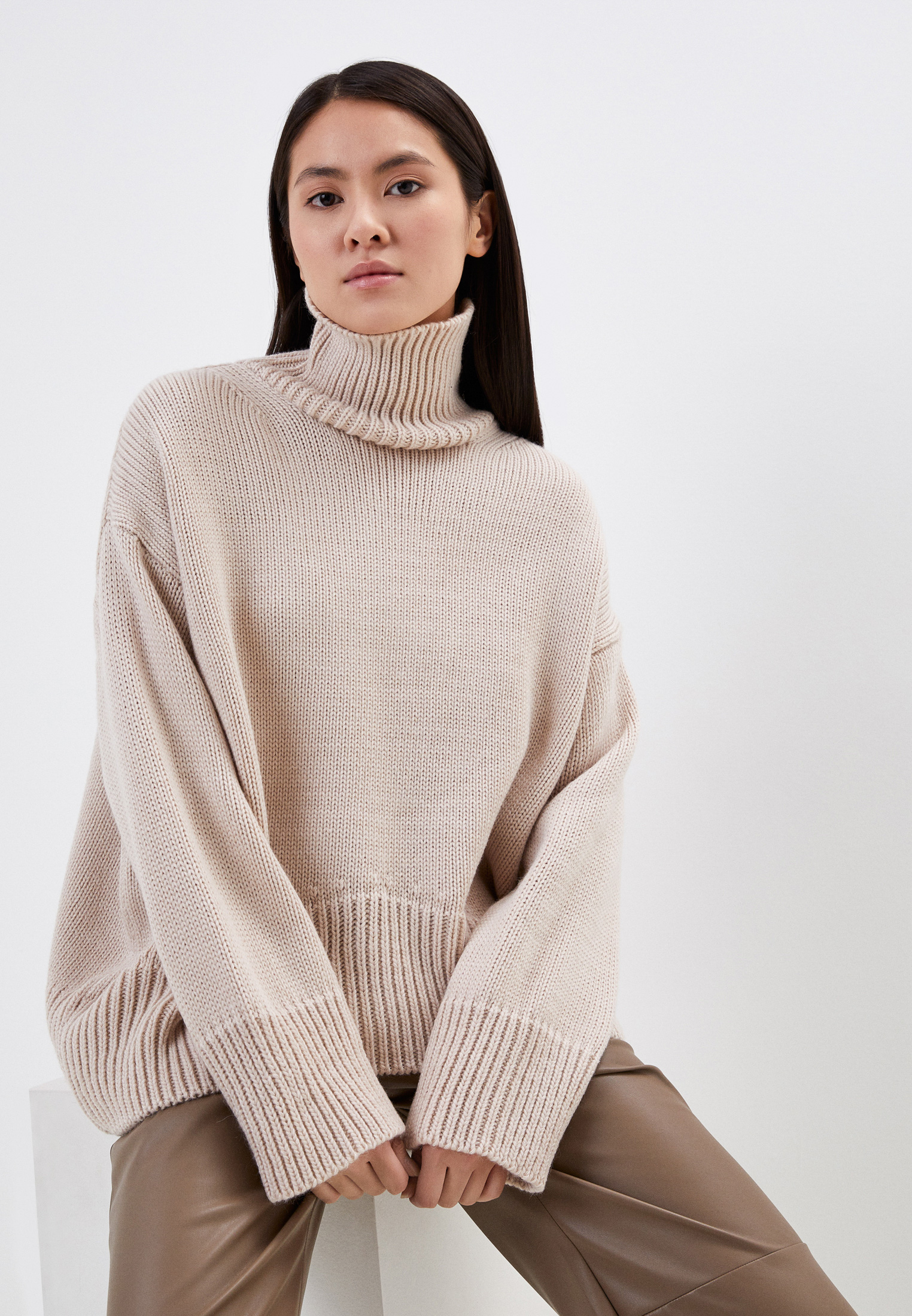 Свитер Lscv, цвет: бежевый, MP002XW00MTS — купить в интернет-магазине ...