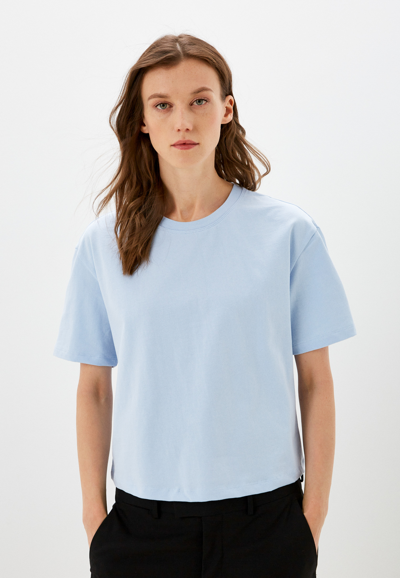 Футболка Zarina, цвет: голубой, MP002XW00RT6 — купить в интернет ...