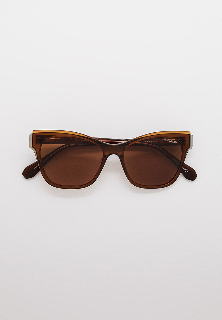 Очки солнцезащитные Brenda TY158 C2 shiny brown, с поляризационными ...