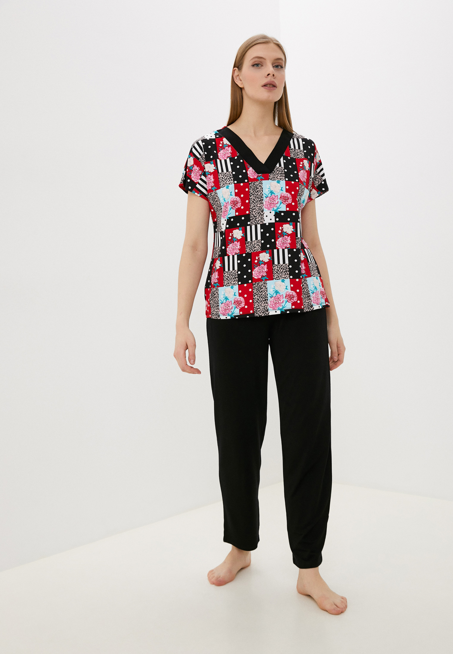 Пижама Suwen Gispy, цвет: мультиколор, MP002XW00VZB — купить в интернет ...