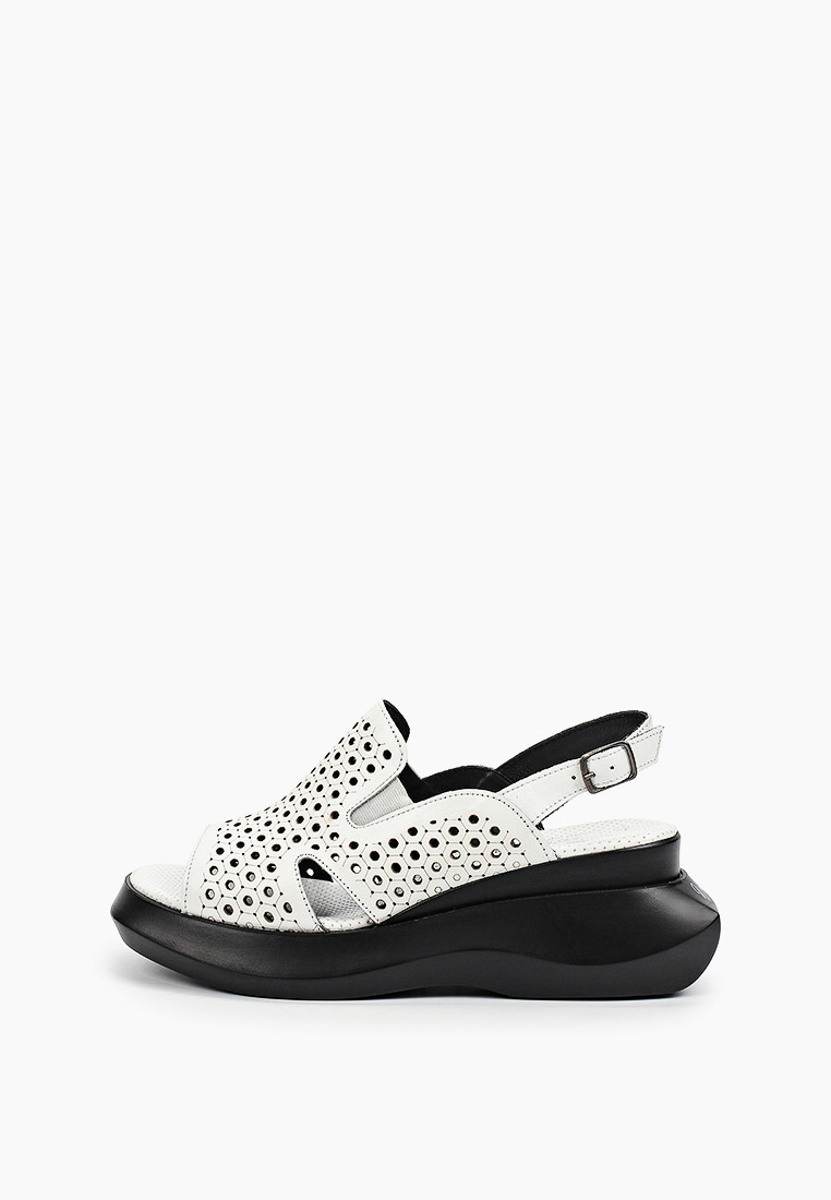 Босоножки Ascalini, цвет: белый, MP002XW00X67 — купить в интернет-магазине Lamoda