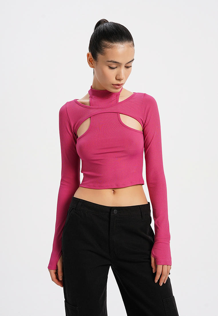 Лонгслив Твое, цвет: розовый, MP002XW0102U — купить в интернет-магазине ...