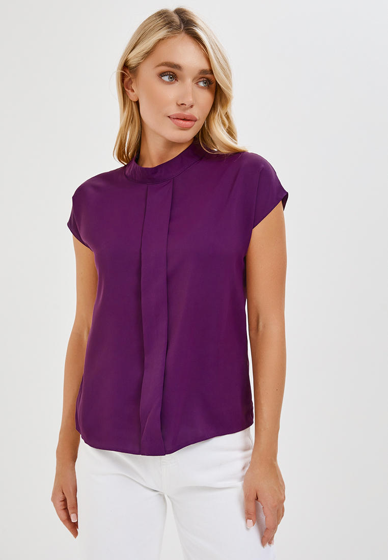 Блуза Soll, цвет: фиолетовый, MP002XW015X1 — купить в интернет-магазине ...