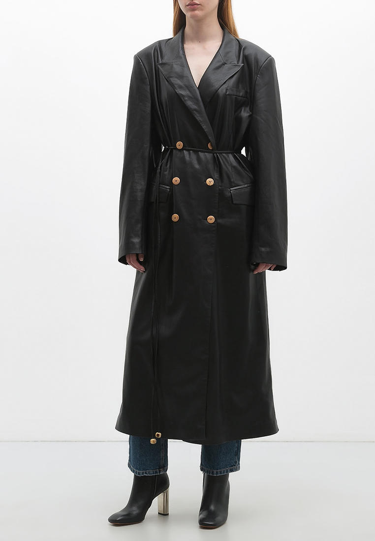 Плащ Nanushka Resale, цвет: черный, MP002XW019AV — купить в интернет ...