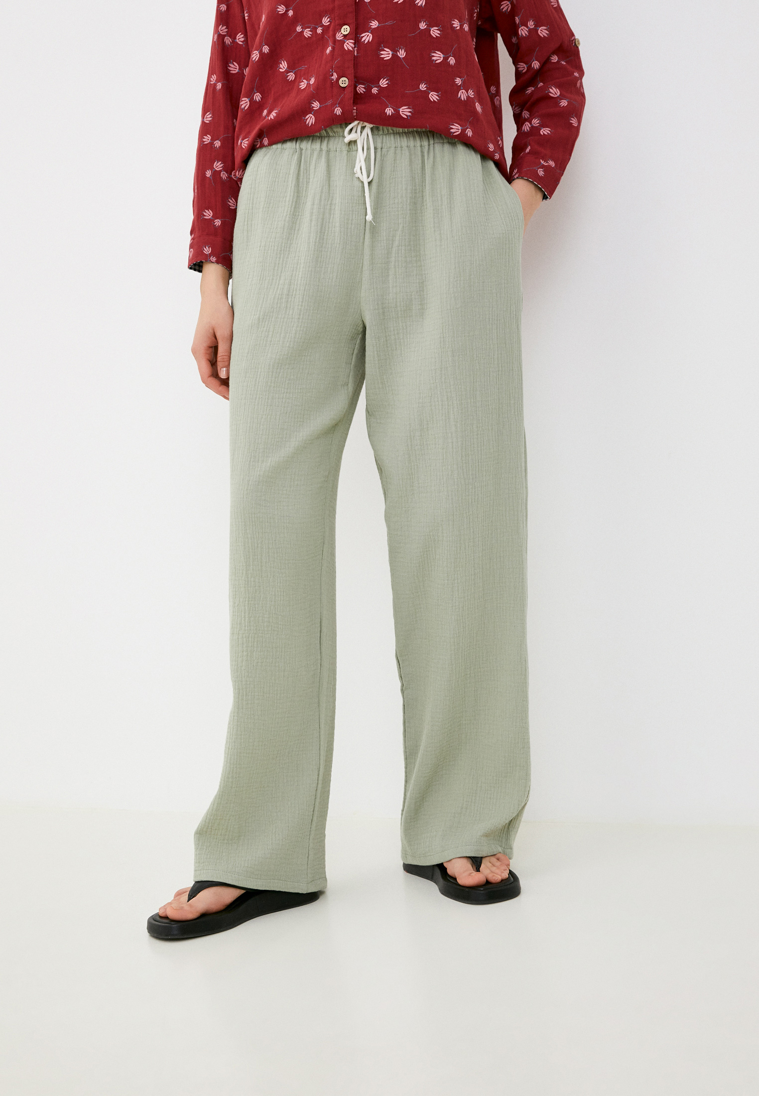 Брюки Muslin Clouds, цвет: зеленый, MP002XW01BJE — купить в интернет ...