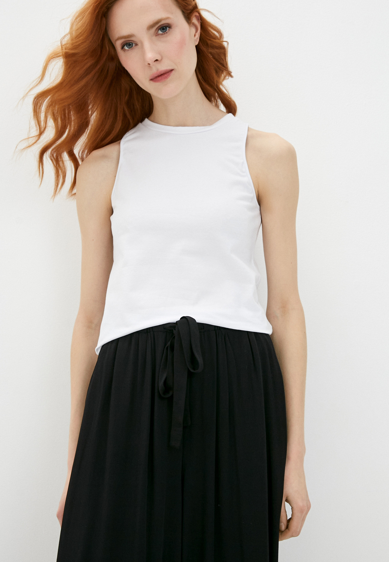 Майка Theone by Svetlana Ermak TANK TOP, цвет: белый, MP002XW03EKZ ...