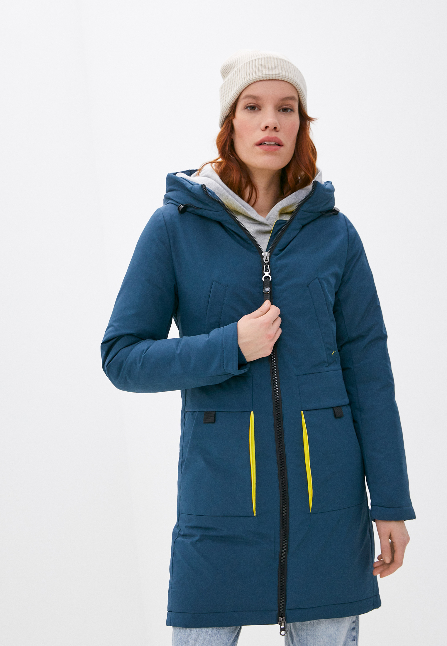 Парка Froggi, цвет: синий, MP002XW03KMW — купить в интернет-магазине Lamoda