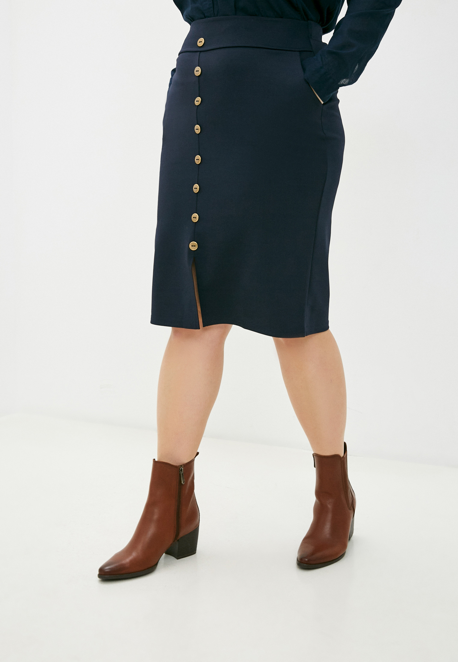 Юбка Sparada, цвет: синий, MP002XW03LWH — купить в интернет-магазине Lamoda