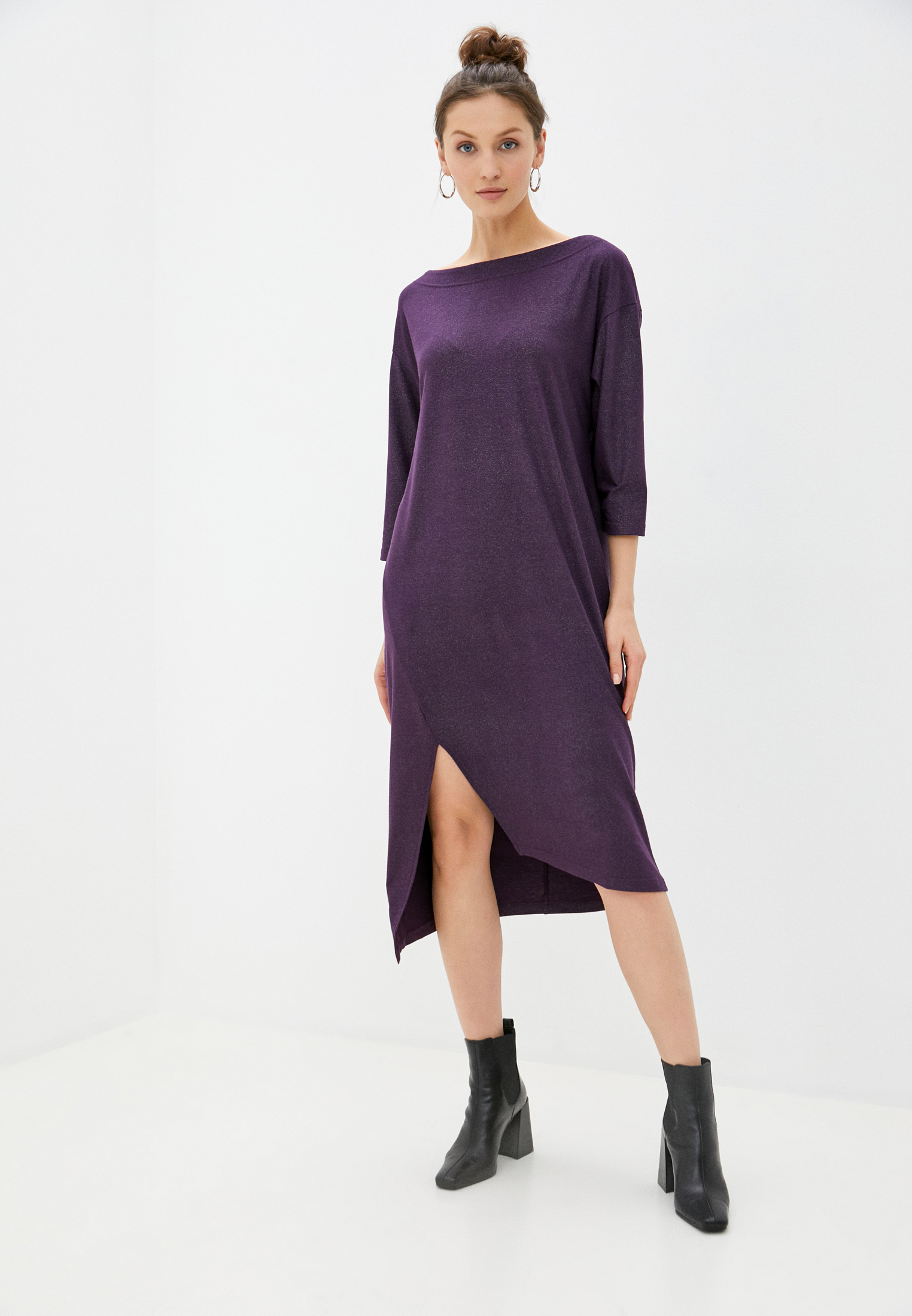 Платье Skytrend by Yuliya Skopets, цвет: фиолетовый, MP002XW03WCG ...