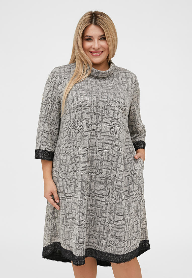 Платье Luxury Plus, цвет: серый, MP002XW03WWY — купить в интернет ...