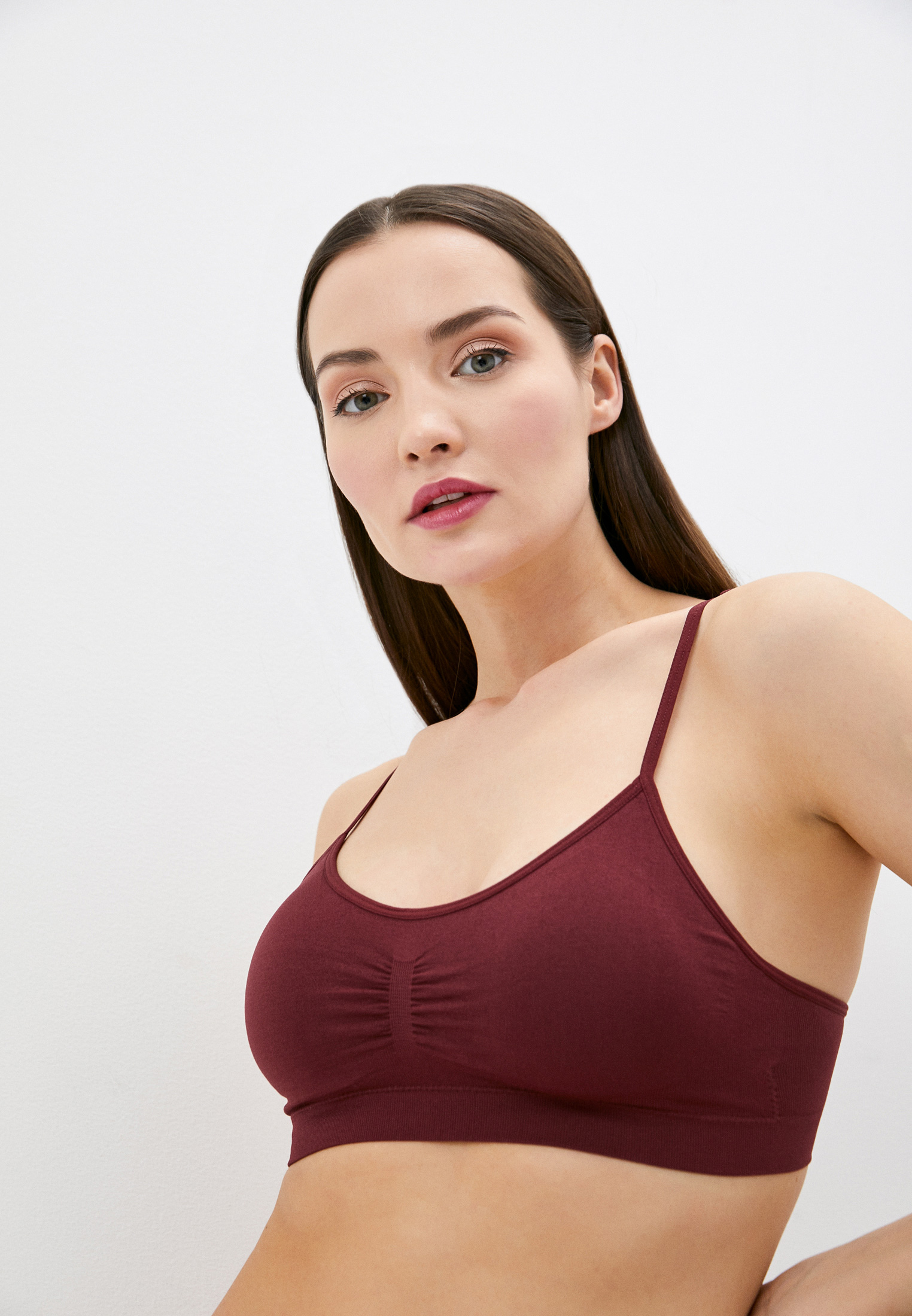 Бюстгальтер Hunkemoller, цвет: бордовый, MP002XW04KL2 — купить в ...