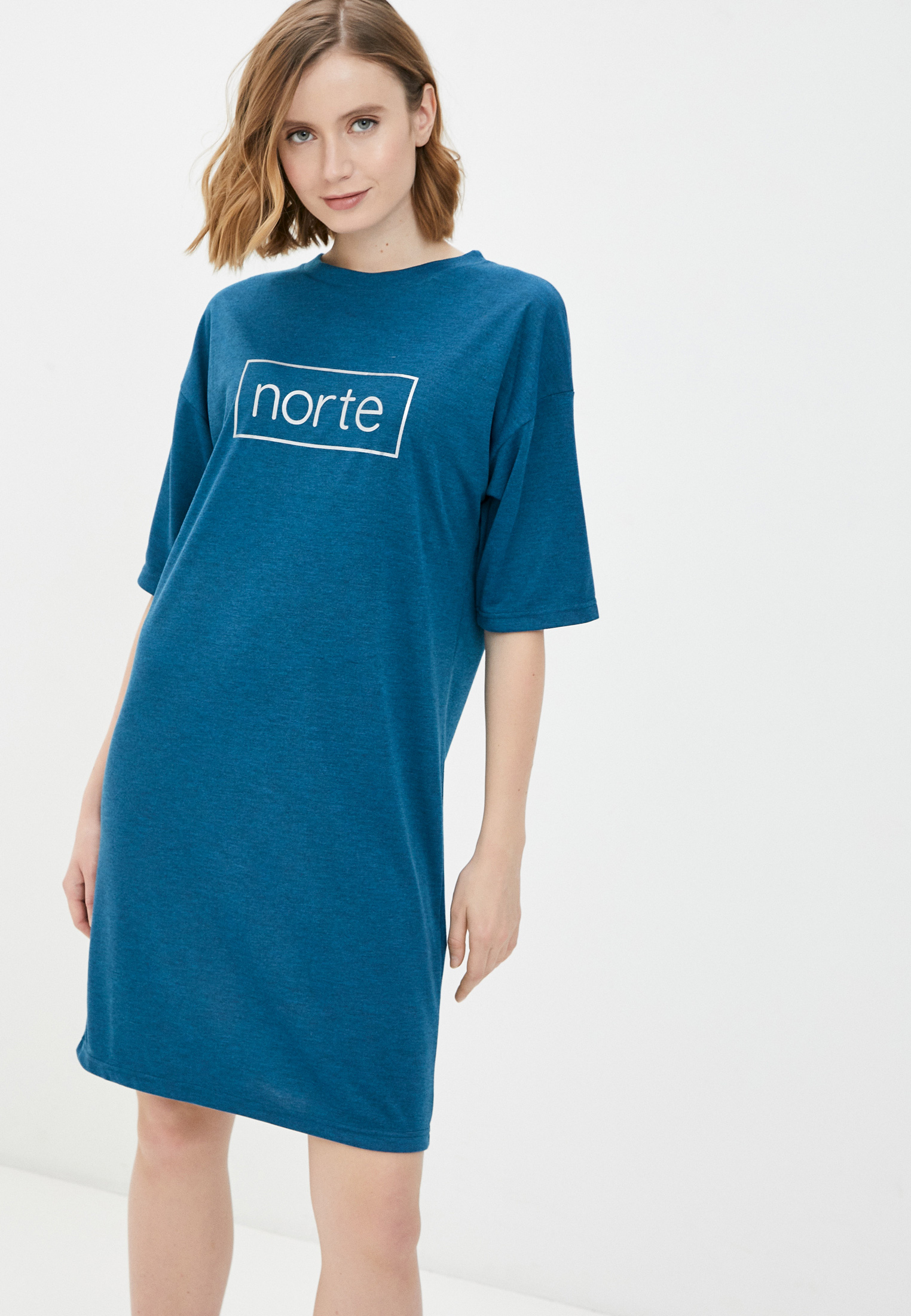 Платье Norte, цвет: синий, MP002XW05DU8 — купить в интернет-магазине Lamoda