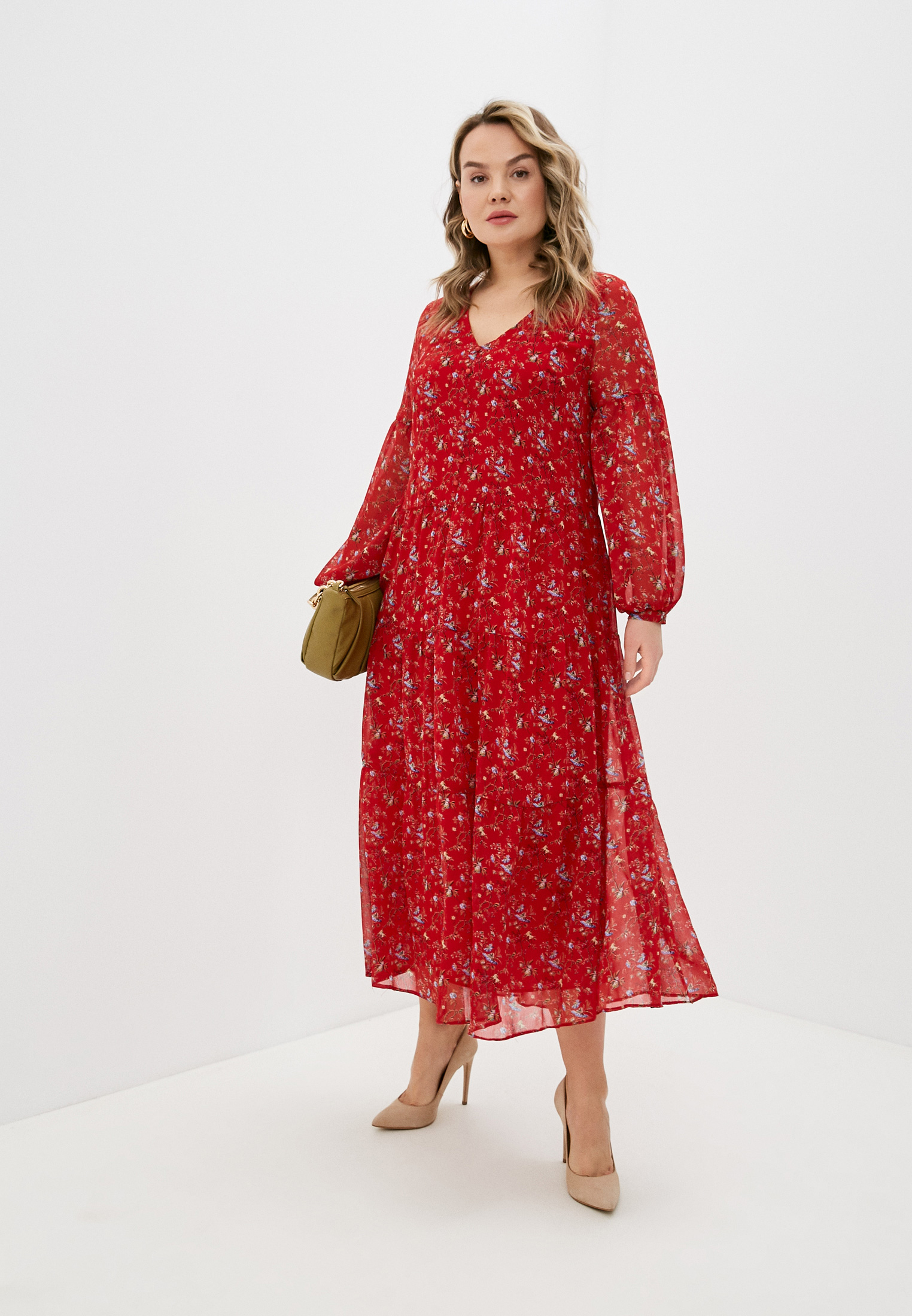 Платье Forus, цвет: красный, MP002XW05PUA — купить в интернет-магазине ...