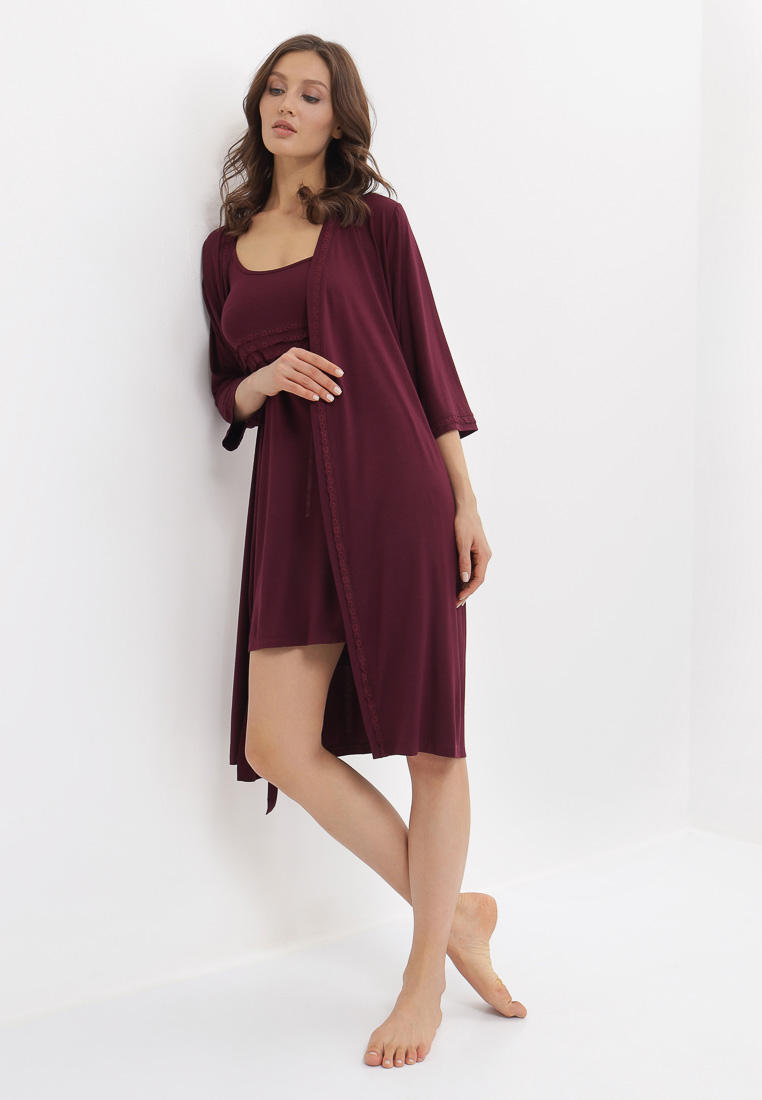 Комплект домашний Luisa Moretti, цвет: бордовый, MP002XW05QW0 — купить ...