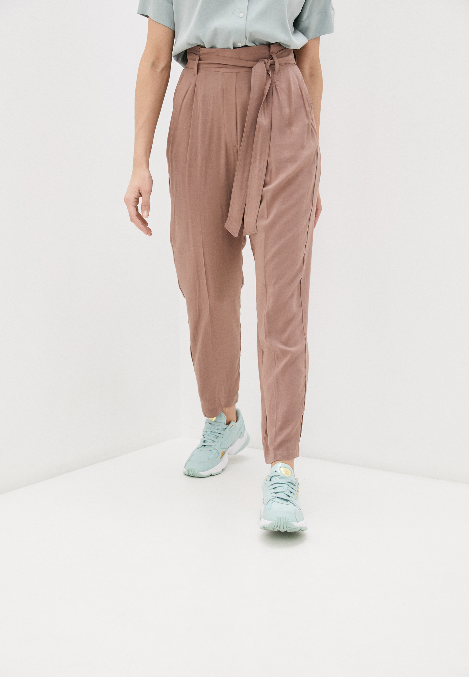 Брюки Baon, цвет: бежевый, MP002XW05SV2 — купить в интернет-магазине Lamoda