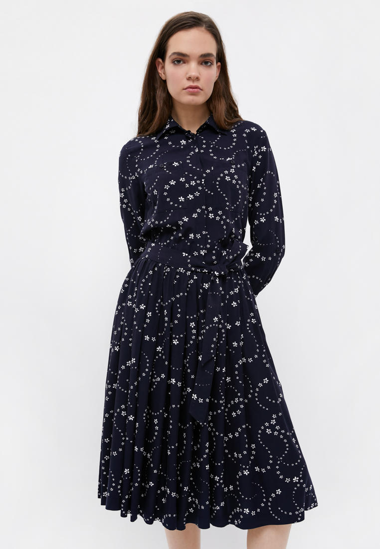 Платье Finn Flare, цвет: синий, MP002XW05UAK — купить в интернет ...