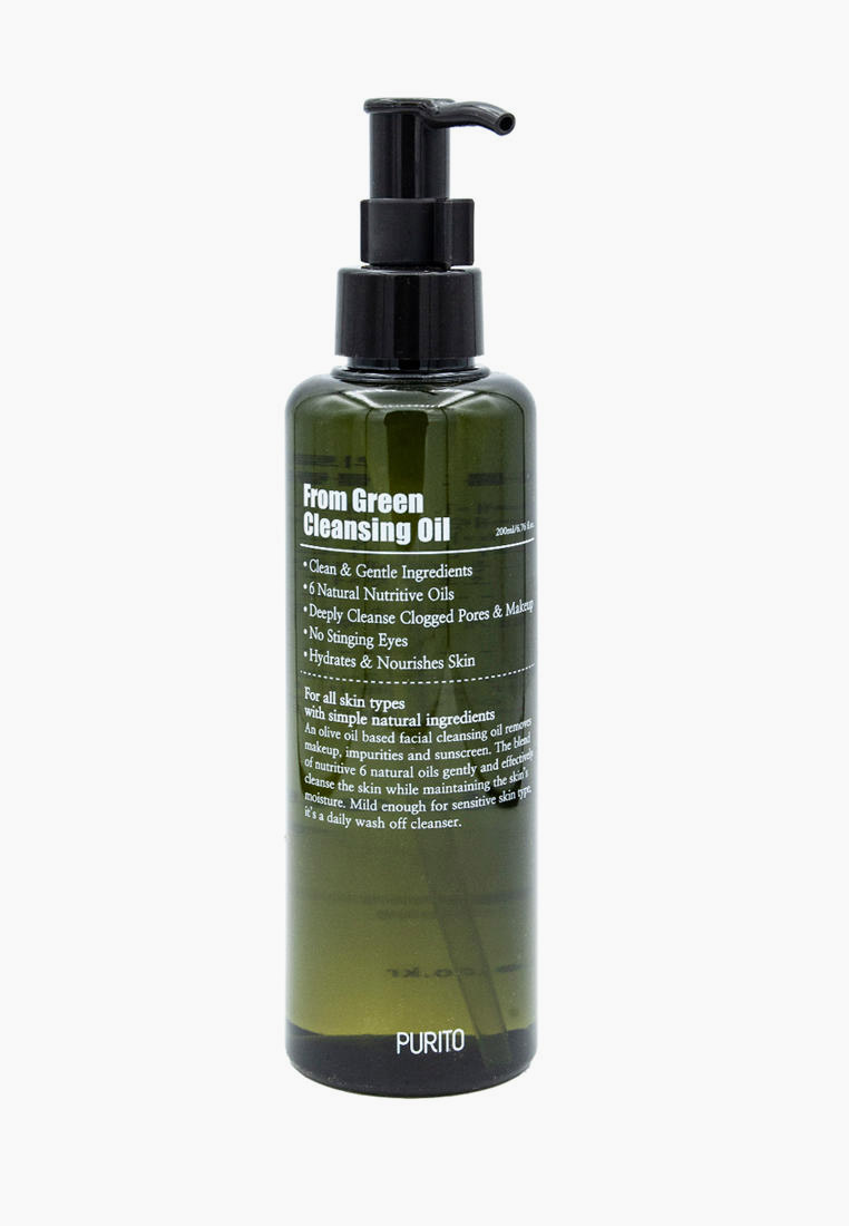 Гидрофильное масло Purito From Green Cleansing Oil, 200 мл, цвет ...