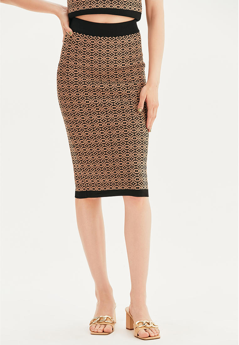 Юбка Love Republic, цвет: коричневый, MP002XW07RKY — купить в интернет ...