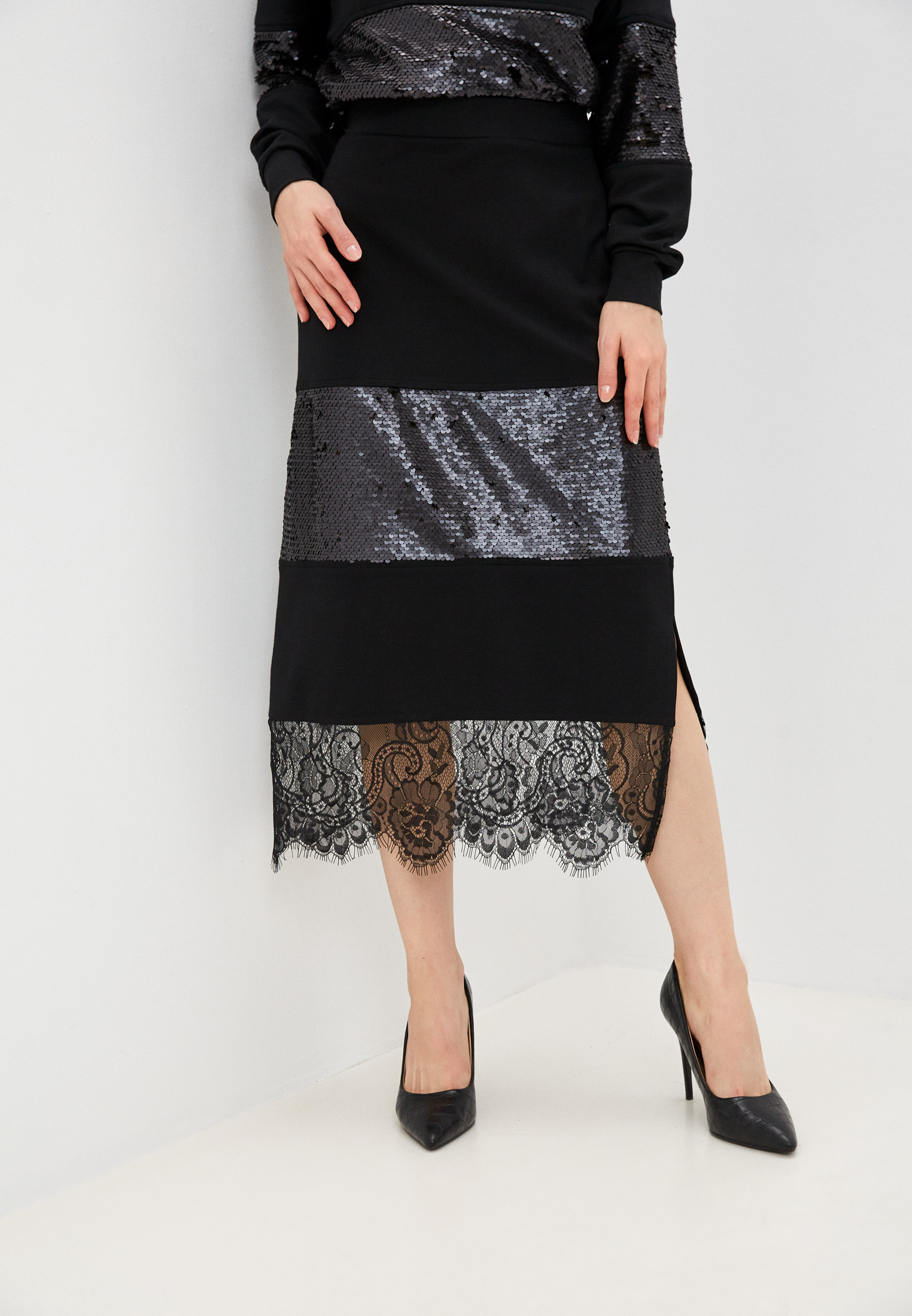 Юбка Nominee, цвет: черный, MP002XW08SSU — купить в интернет-магазине ...