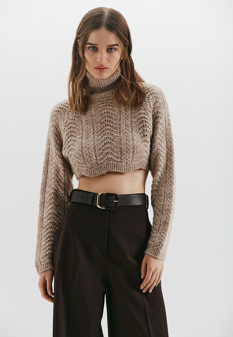 Свитер Love Republic, цвет: бежевый, MP002XW093DH — купить в интернет ...