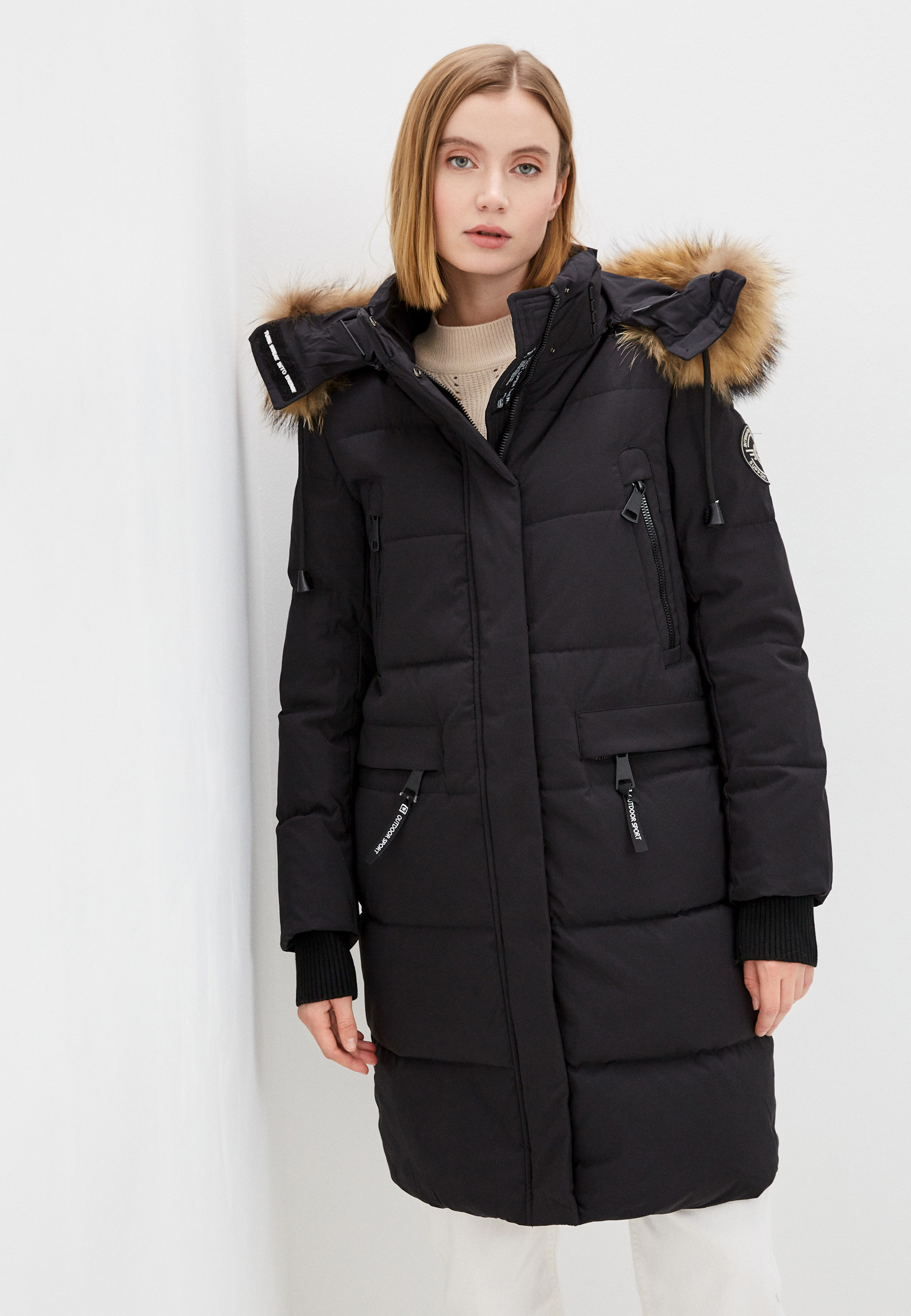 Пуховик Morozoff, цвет: черный, MP002XW09LT7 — купить в интернет ...