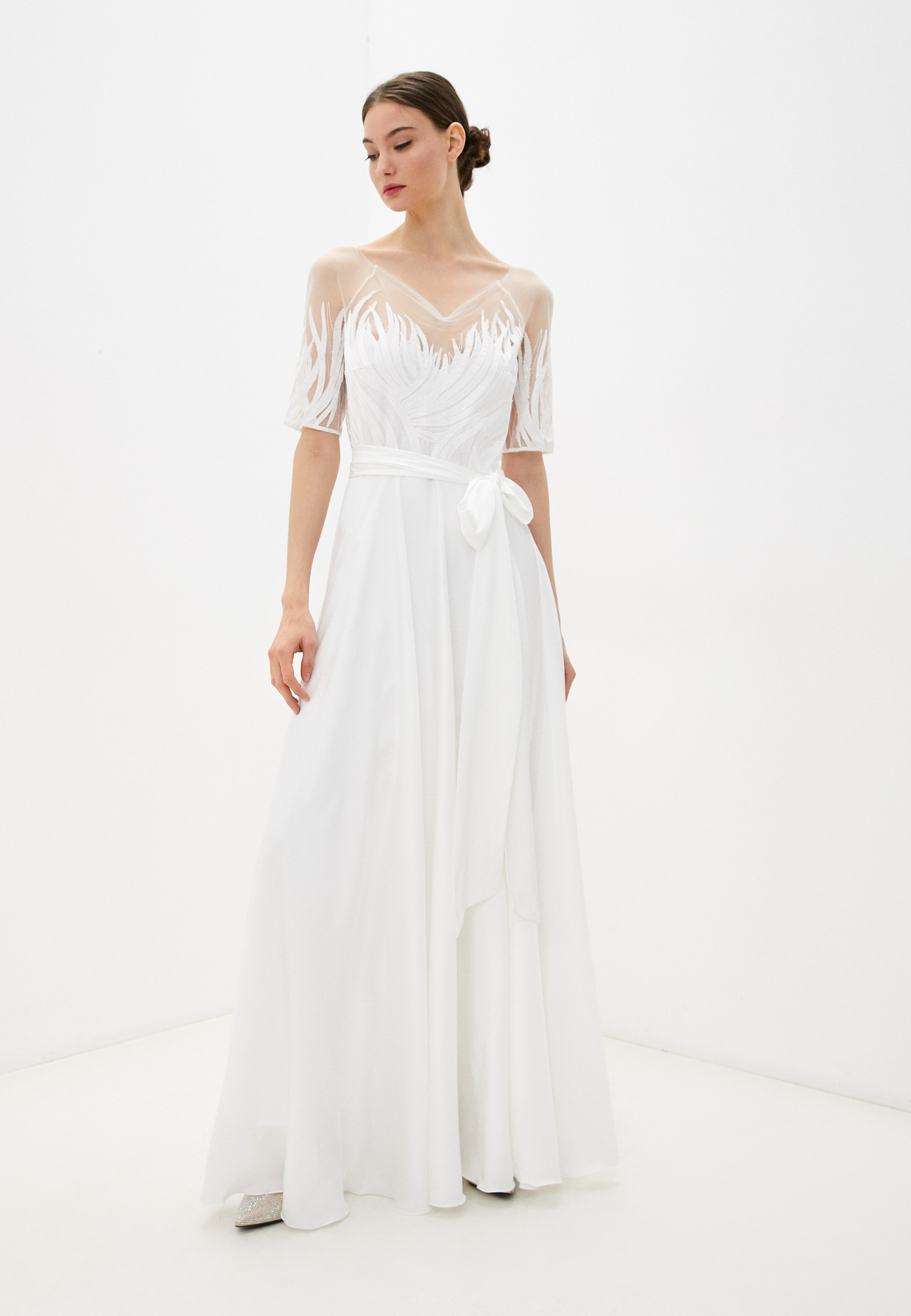 Платье Seam, цвет: белый, MP002XW09TGA — купить в интернет-магазине Lamoda