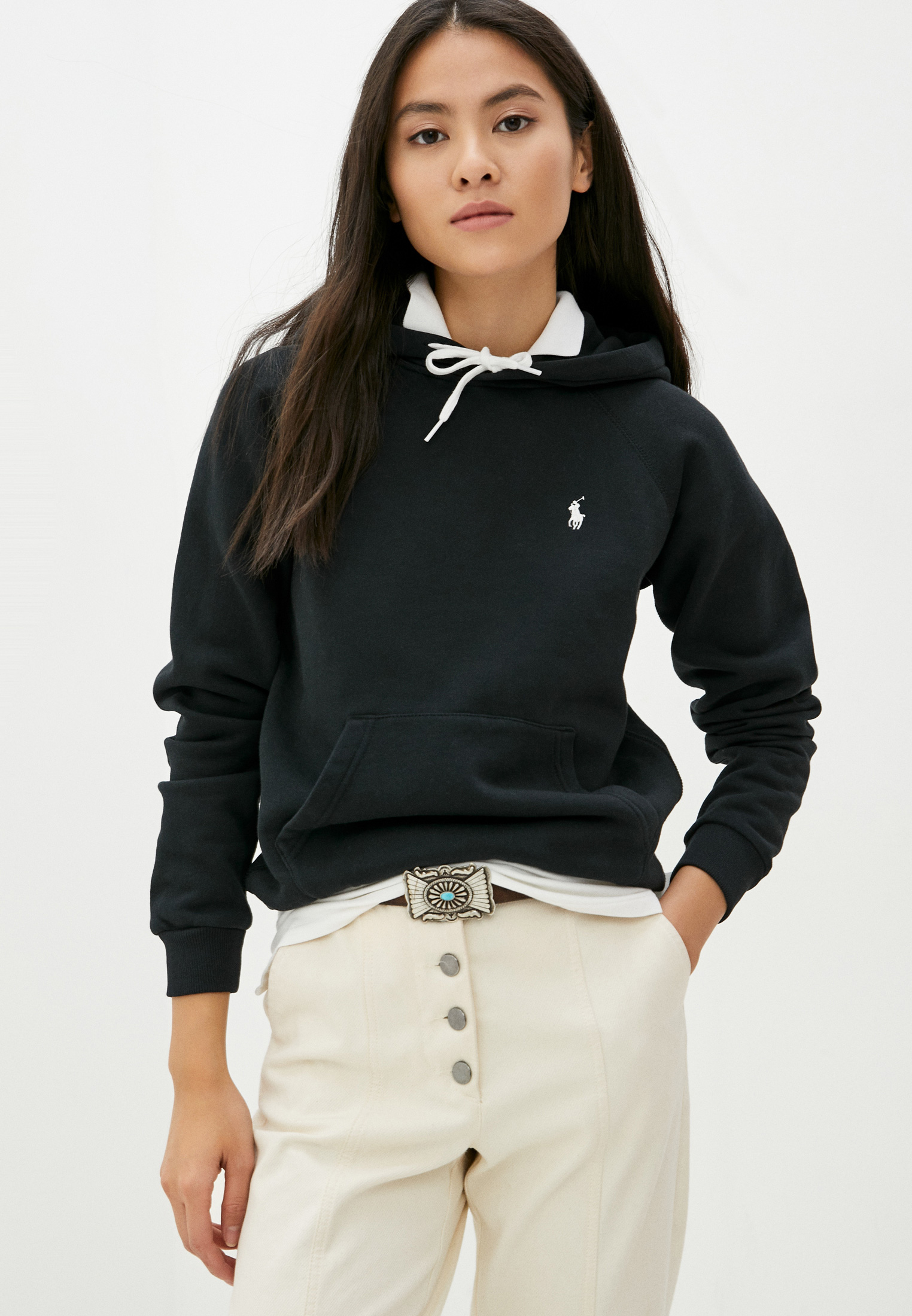 Худи Polo Ralph Lauren, цвет: черный, MP002XW09XUC — купить в интернет ...