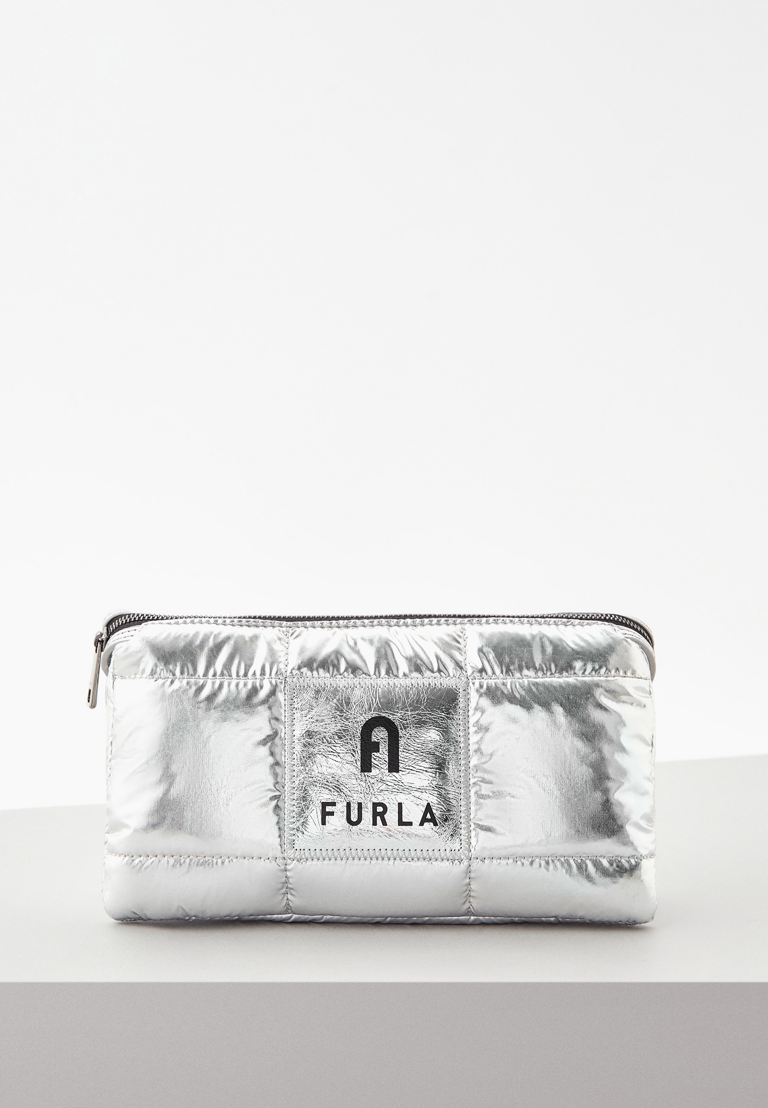Сумка Furla FURLA PIUMA MINI SHOULDER BAG, цвет: серебряный ...