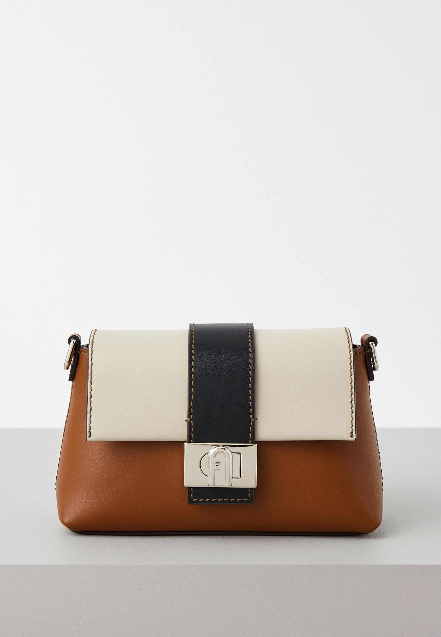 Сумка Furla FURLA CHARLIE MINI CROSSBODY, цвет: коричневый ...