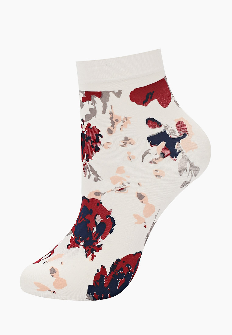 Носки Dim SQ Reverie Florale 40D, цвет: белый, MP002XW0BM16 — купить в ...