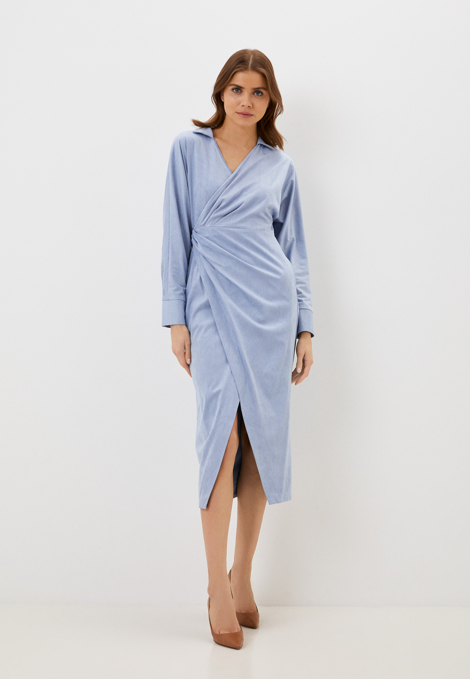 Платье Sample Room SR Comfort, цвет: голубой, MP002XW0BYMA — купить в ...