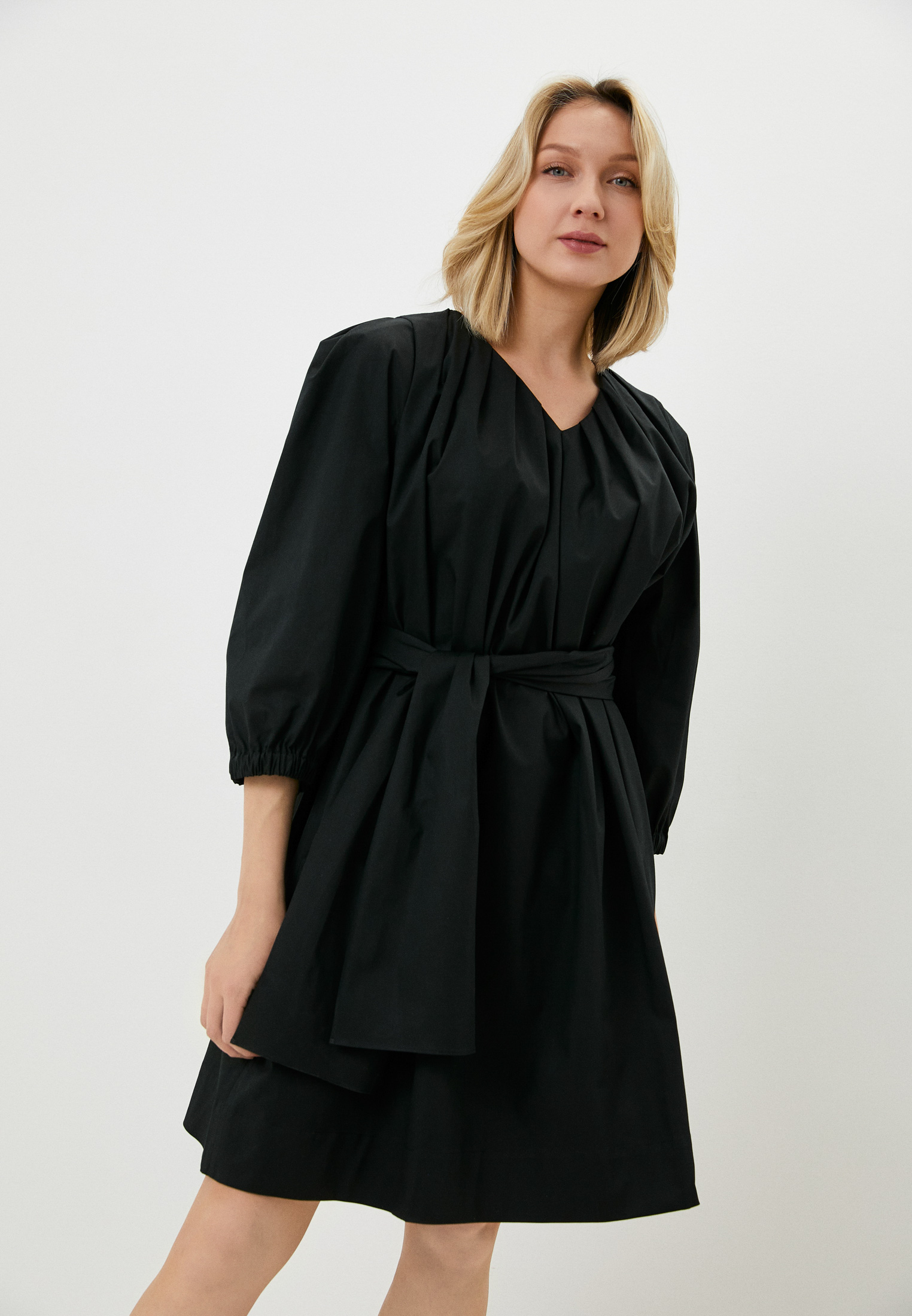 Платье Энсо, цвет: черный, MP002XW0CHYA — купить в интернет-магазине Lamoda