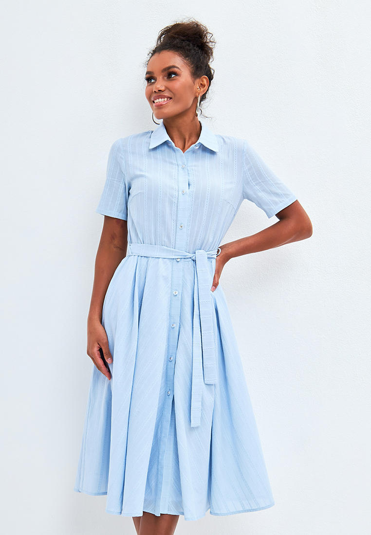 Платье Сиринга, цвет: голубой, MP002XW0DCYF — купить в интернет ...