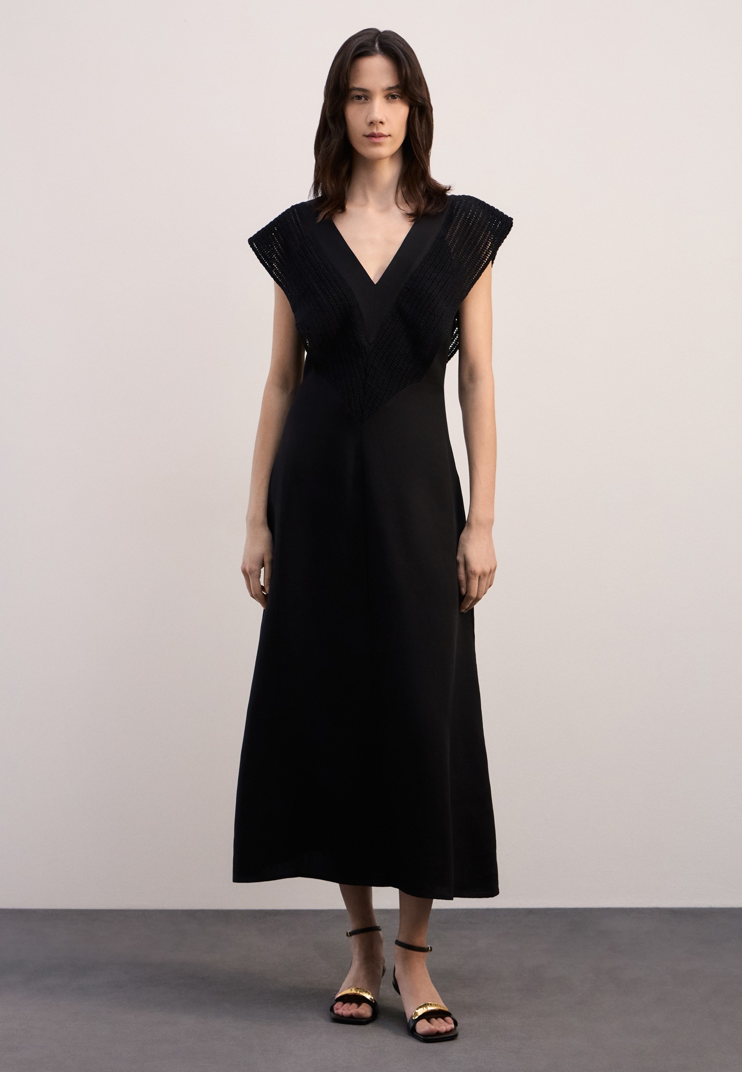 Платье Zarina PREMIUM COLLECTION, цвет: черный, MP002XW0EJK6 — купить в ...